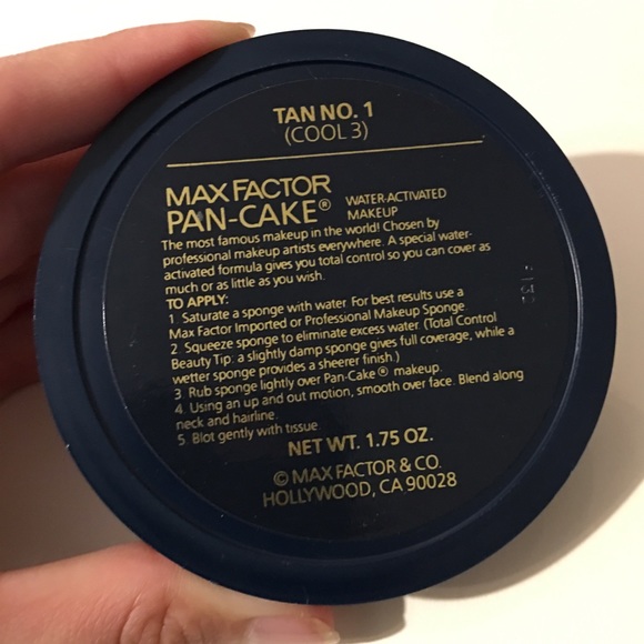 Max Factor | Makeup | Max Factor Pancake Makeup Tan Cool 3 175 Oz Final ...